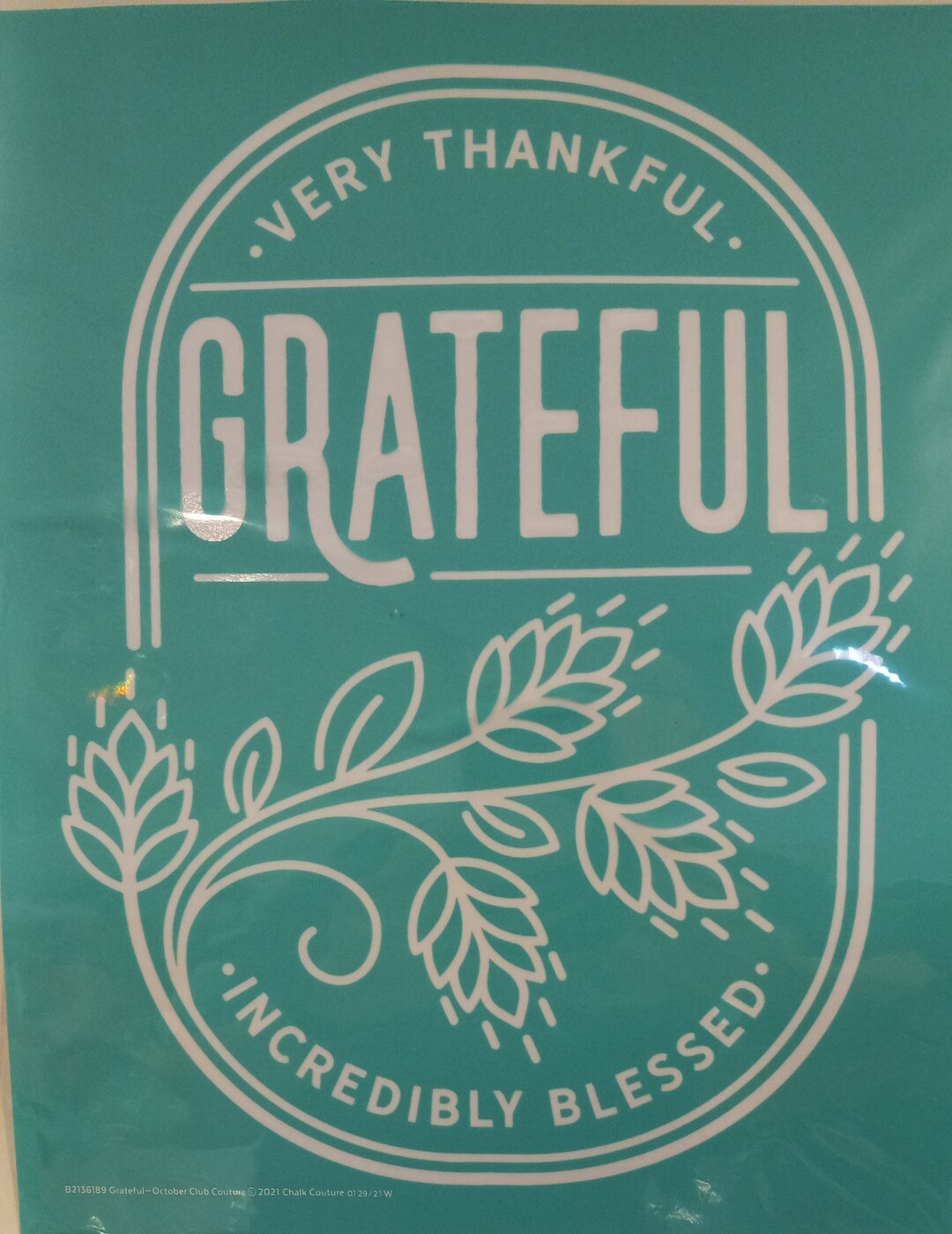 Chalk Couture Stencil Grateful Home Decor - Etsy