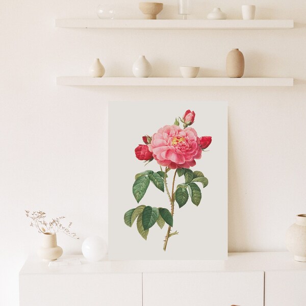 Printed Roses - Etsy