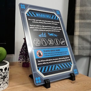 Velociraptor Coaster Sign - Etsy