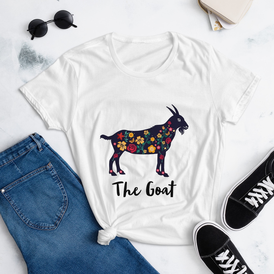 Goat T-shirt Celebrating the Legendary Goat Symbolthe Goat - Etsy