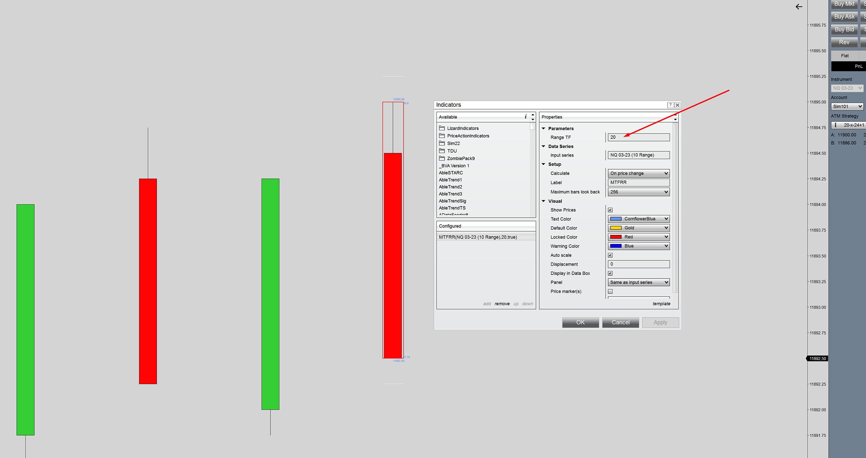 MTF Range Bar Indicator Ninjatrader8 Platform - Etsy