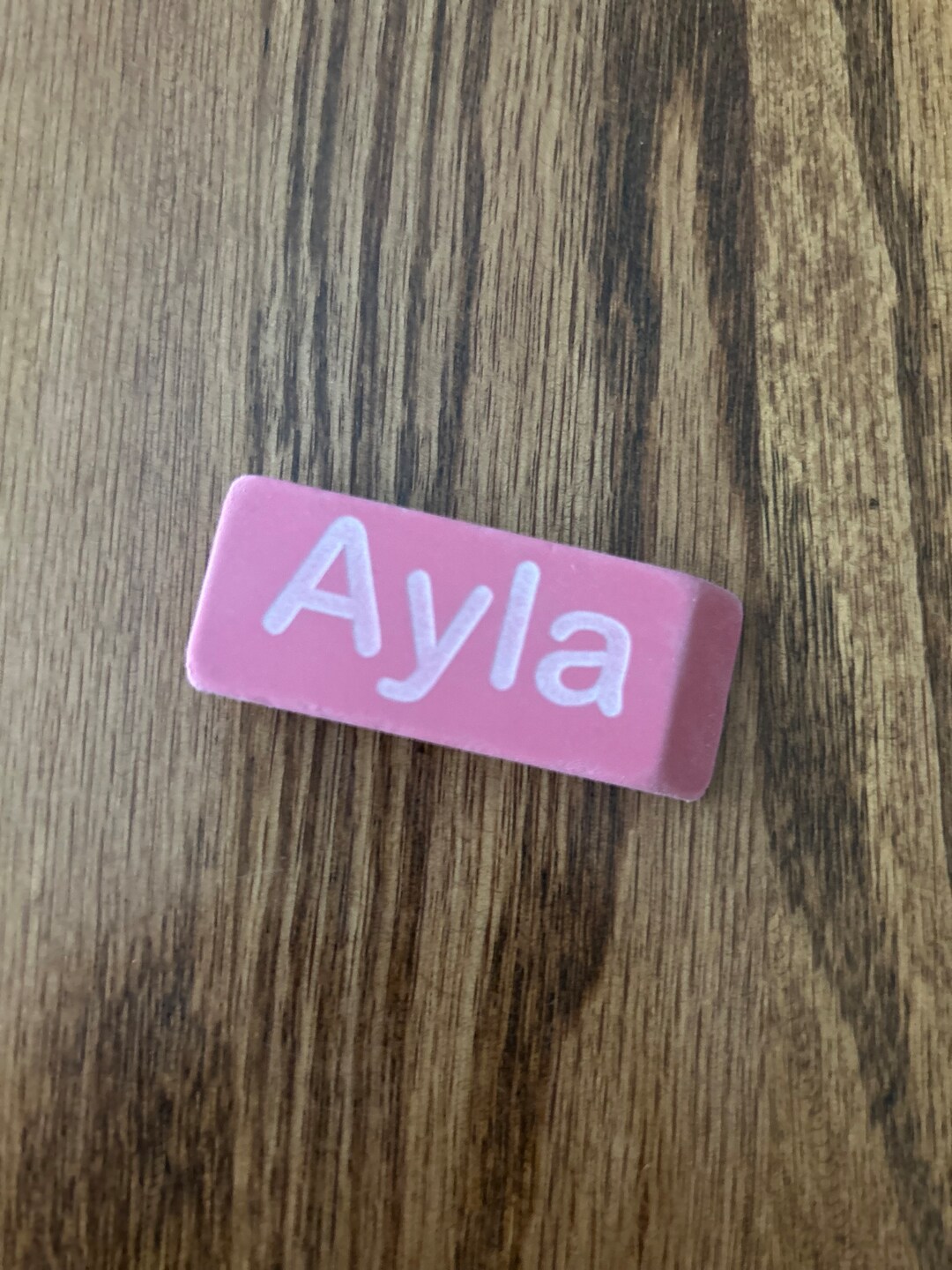 Personalized Eraser - Etsy