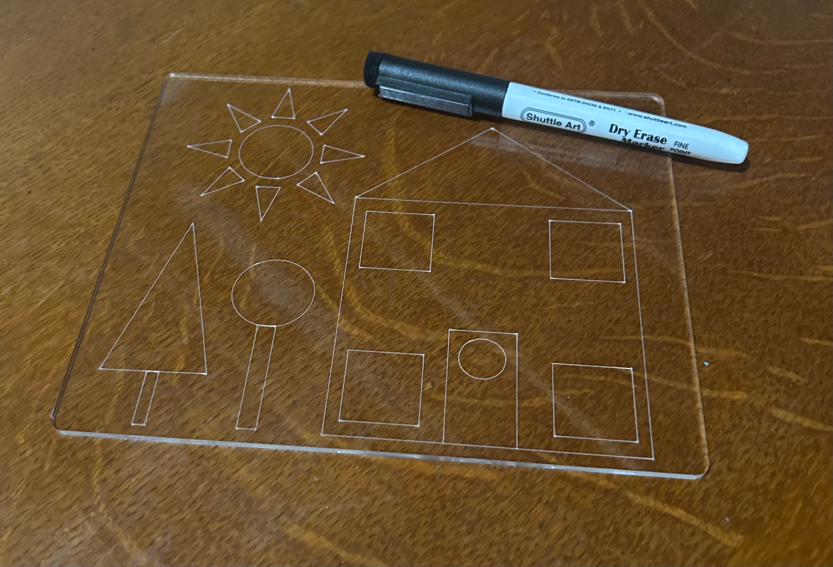 Dry Erase Educational Boards Letter Tracing Number Tracing - Etsy