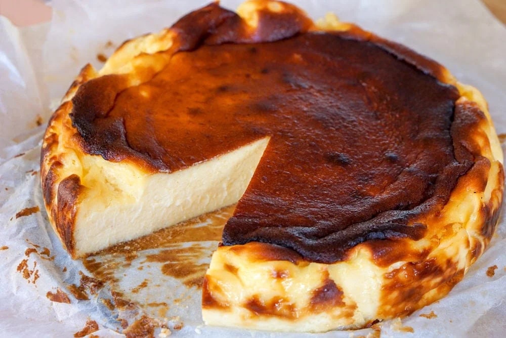 Cheesecake San Sebastian (basque Cheesecake) - Etsy