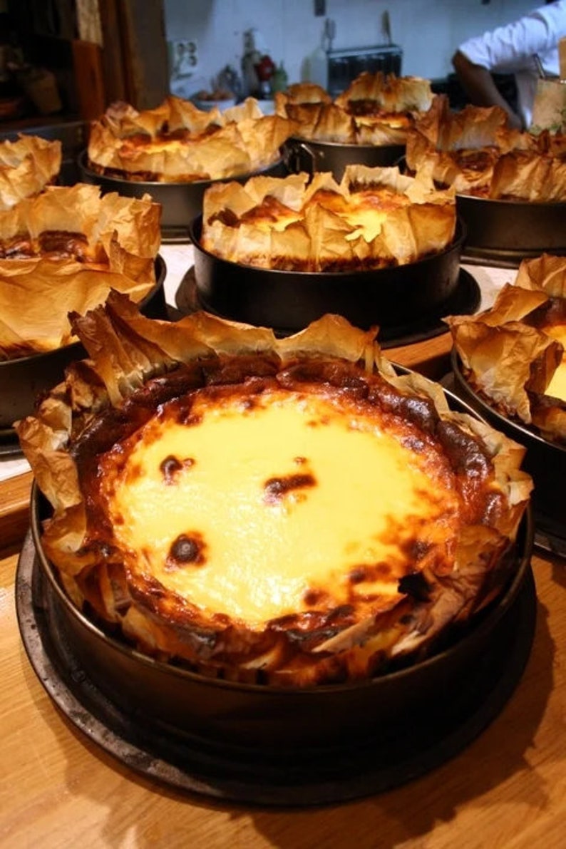Cheesecake San Sebastian (basque Cheesecake) - Etsy