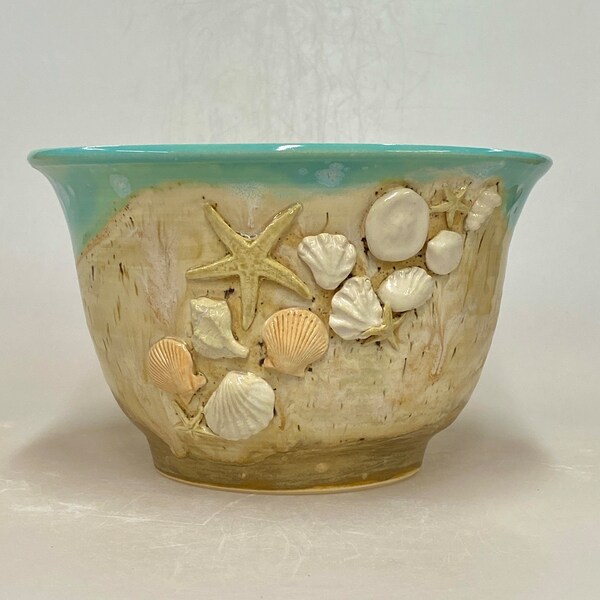 Pottery Shell Bowl - Etsy