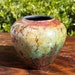 Mini Raku Pot With Glaze - Etsy