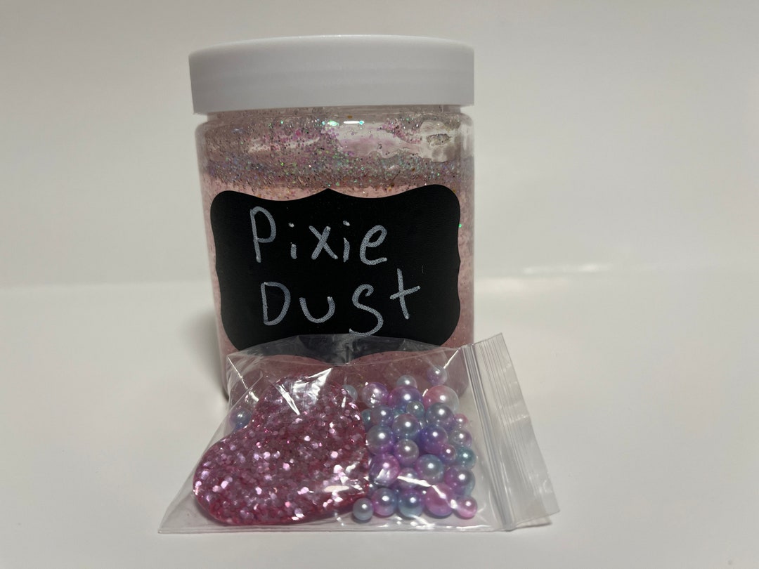 Pixie Dust Glitter Bomb Slime Clear Slime Add-ins Pretty - Etsy
