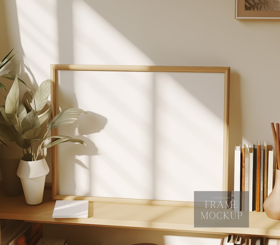 Horizontal Frame Mockup - Natural Light - Landscape Mockup - PSD ...