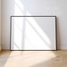 Black Frame Landscape Mockup - Natural Light Frame Mockup - Horizontal ...