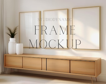 3 Frame Mockup Three Frame Mockup Set of 3 Mockup Frame Mockup Psd ...
