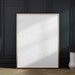Single Frame Mockup - Dark Wall Poster Mockup - Vertical Frame Mockup ...