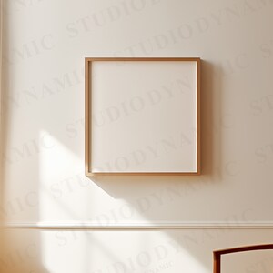 Square Frame Mockup - Minimalist Frame Mockup - 12X12 - PSD - Smart ...