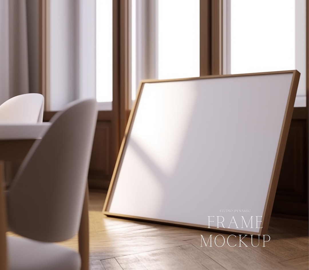 Modern Minimal Horizontal Frame Mockup - Art Display Mockup - PSD ...