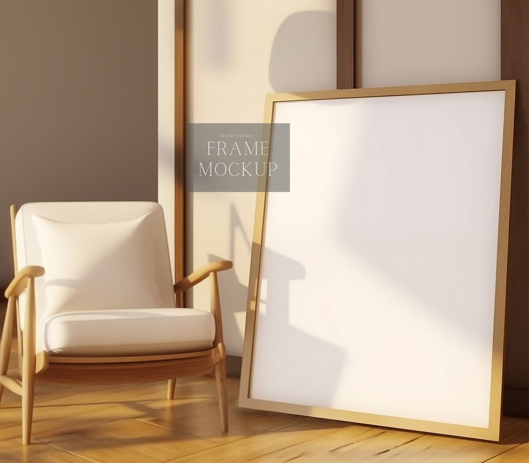 Tall Frame Poster Mockup - Vertical Poster Mockup - 27X36 - PSD - Smart ...