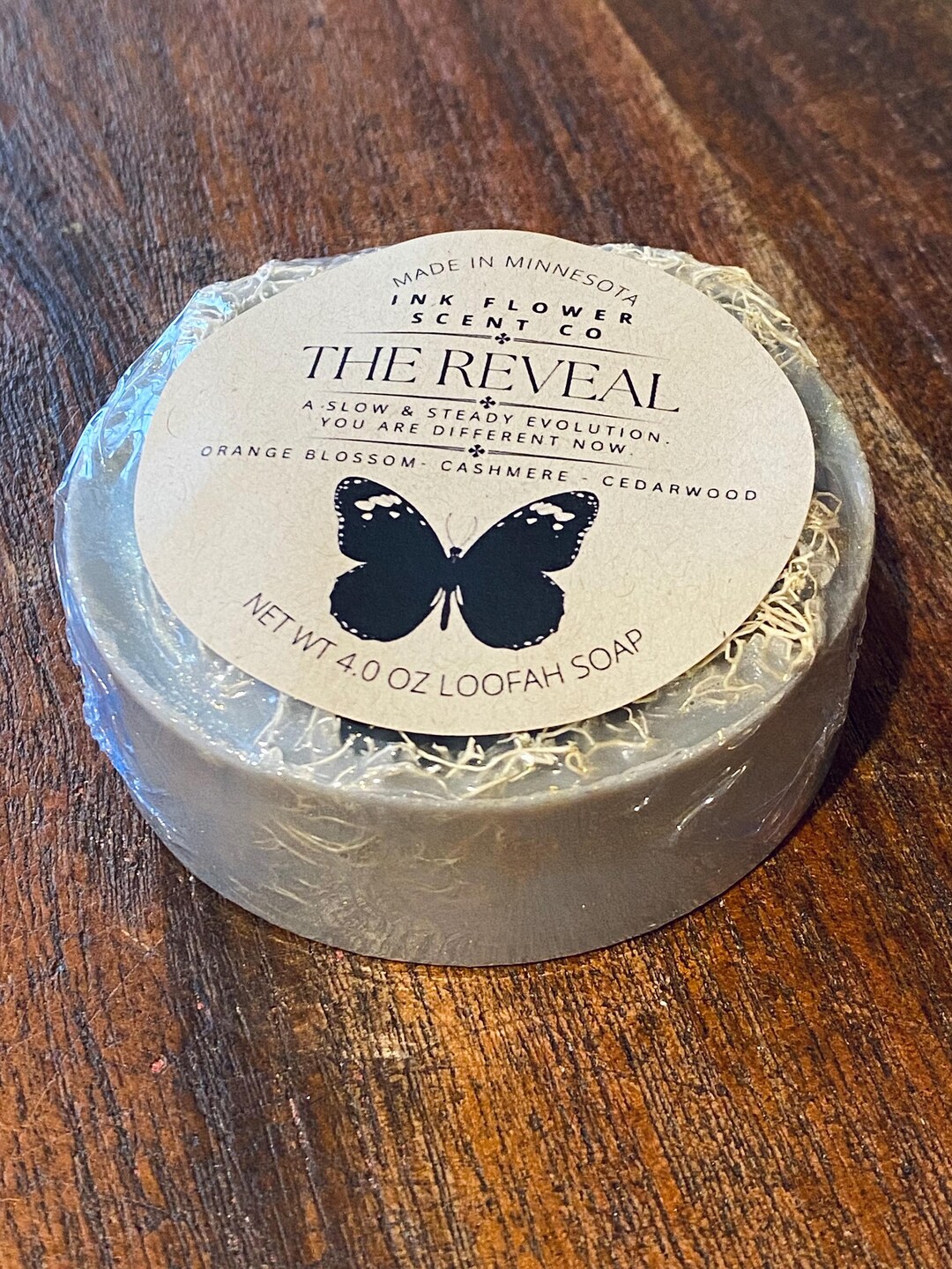 The Reveal Loofah Soap | Exfoliating Natural Loofah Soap Bar | Orange ...