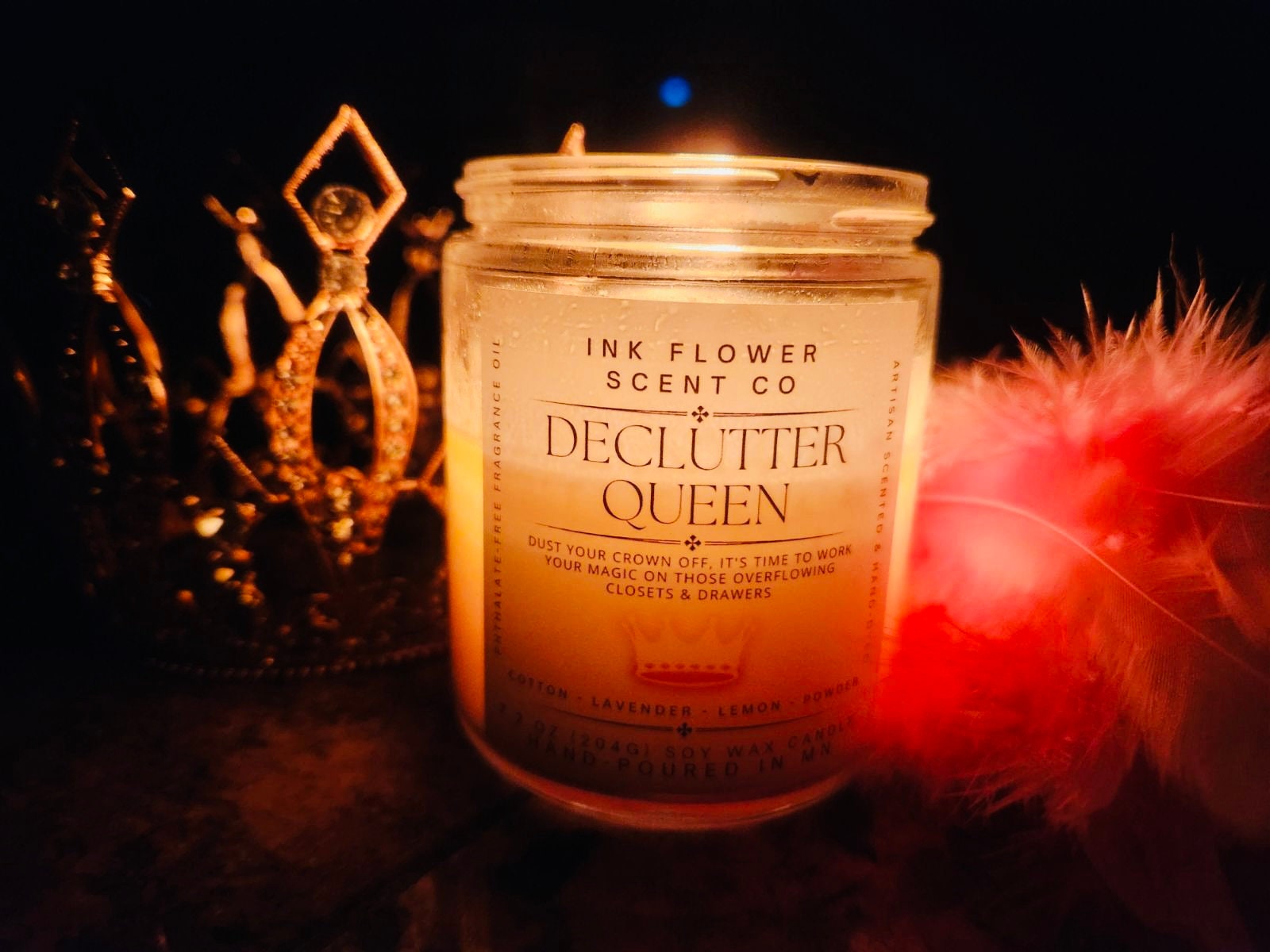 Declutter Queen Soy Wax Candle Great Gift for Your - Etsy
