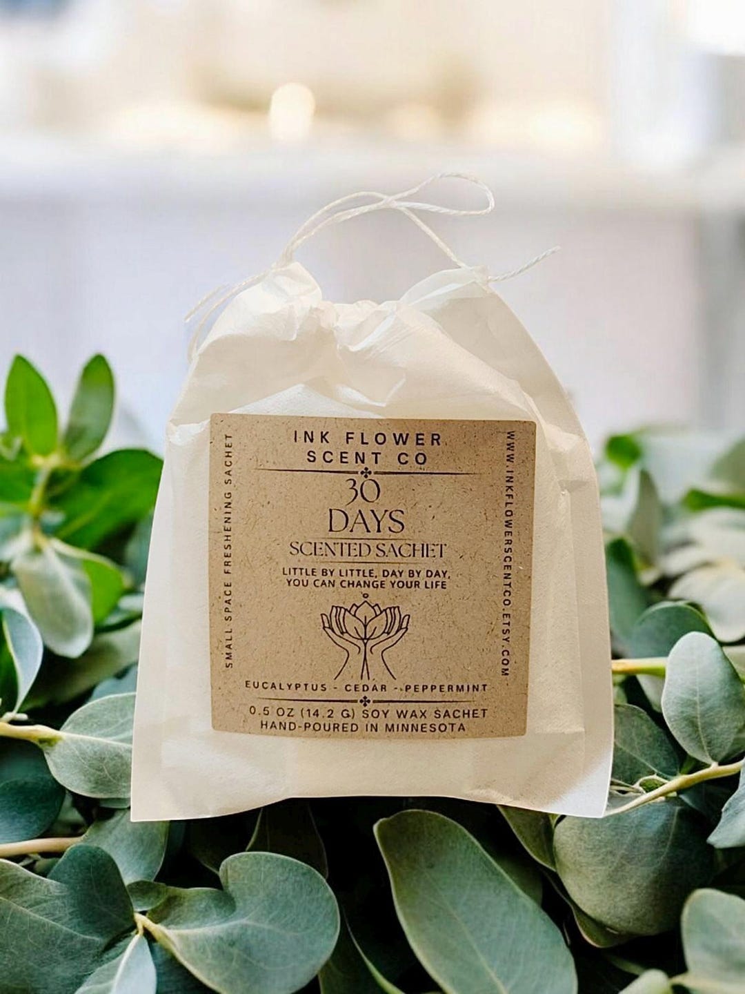 30 Days Scented Sachet | Soy Wax Sachet | 30 Days of Change ...