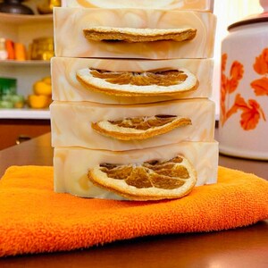 Vintage Orange Soap Bar | Classic Clean Citrus Scent | Cold Process ...