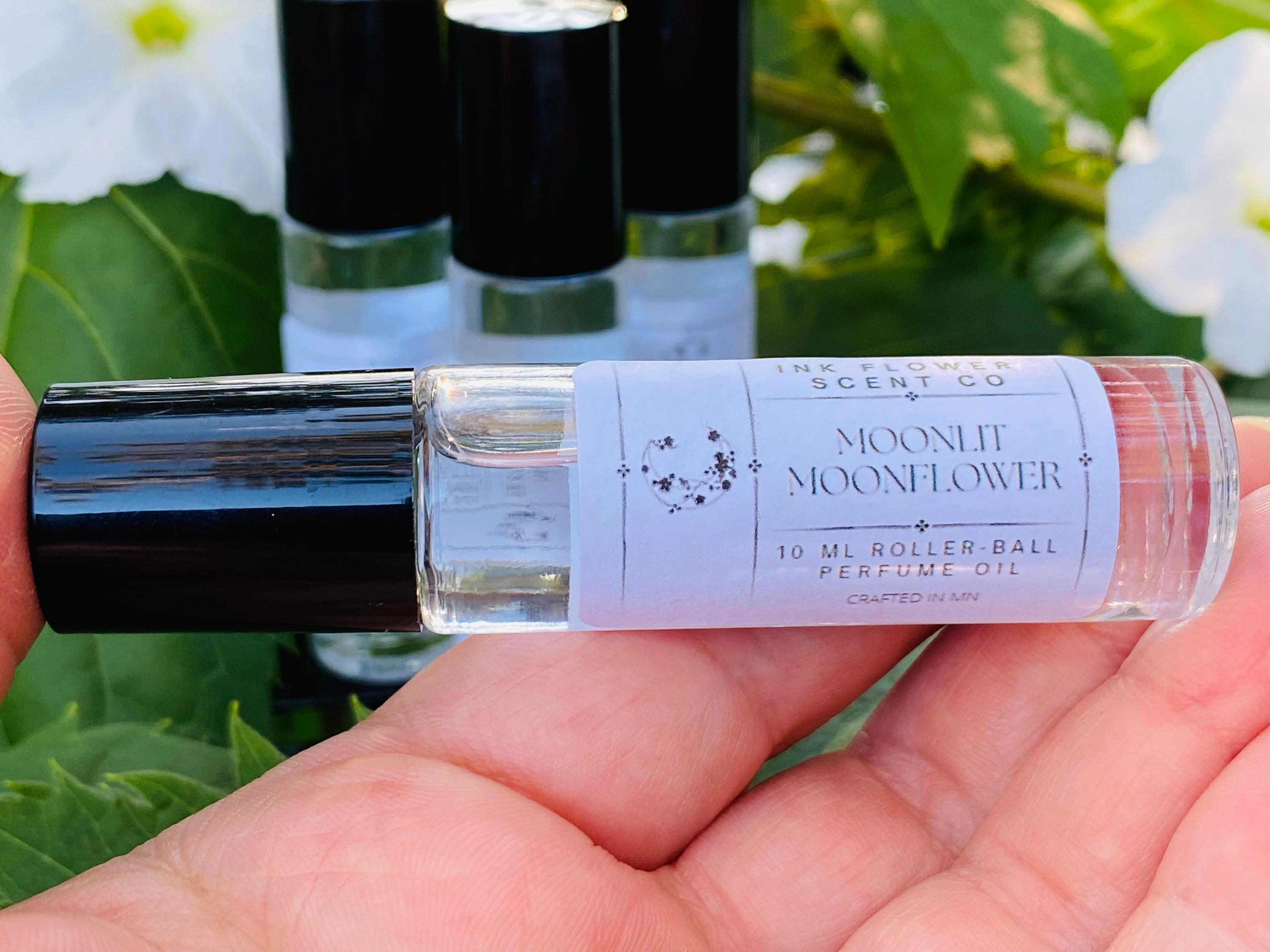 Moonlit Moonflower Rollerball Perfume, Moonflower Gift Ideas, Bergamot ...