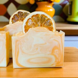 Vintage Orange Soap Bar | Classic Clean Citrus Scent | Cold Process ...