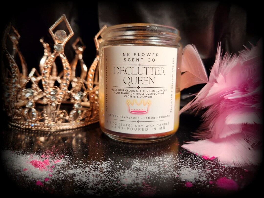 Declutter Queen Soy Wax Candle Great Gift for Your - Etsy
