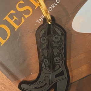 Cowboy Boots Keychain Cowgirl Boot Keychain Bachelorette Bridesmaids ...