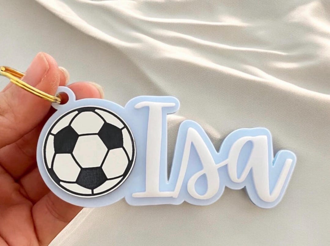 Soccer Keychain Soccer Gifts Team Gifts Personalized Keychains - Etsy
