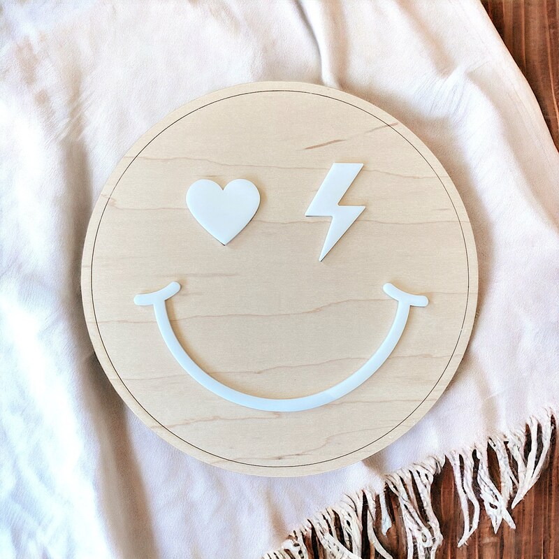 Smiley Face Decor - Etsy