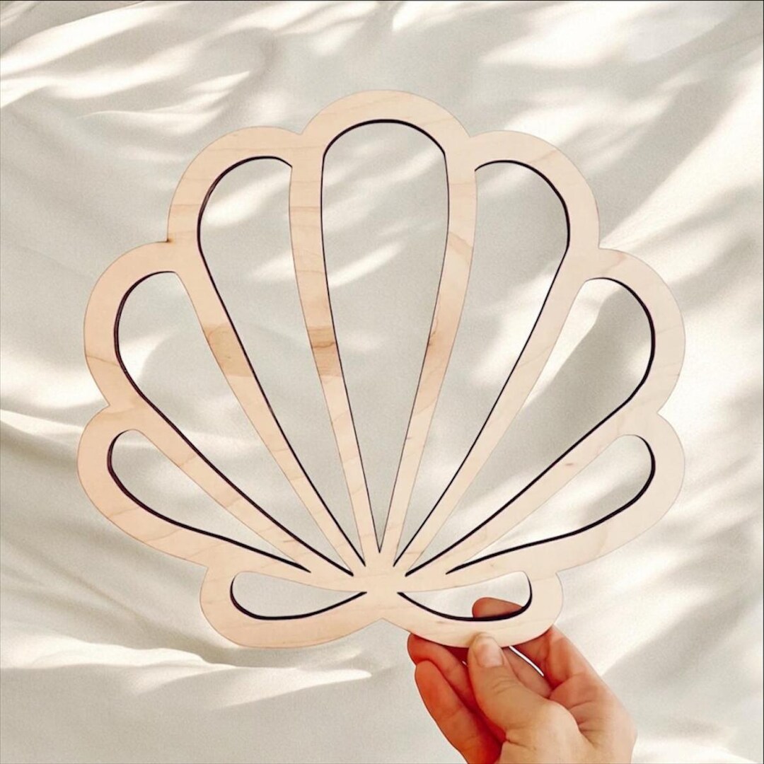 Boho Nursery Decor Rattan Seashell Mermaid Decor Baby Shower Gifts Baby ...