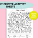 Easter Activity Printable | Easter Coloring Pages | Easter Worksheets ...