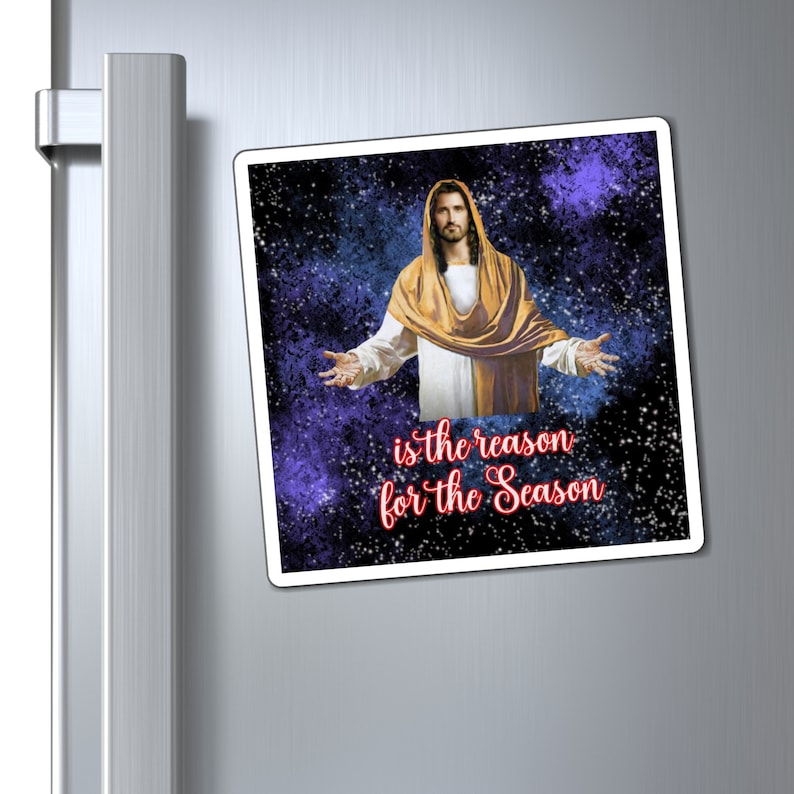 Jesus is the Reason for the Season Magnets Choose From 3 Sizes ...