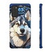 Siberian Husky Stained Glass Tough Cell Phone Case iPhone Samsung ...
