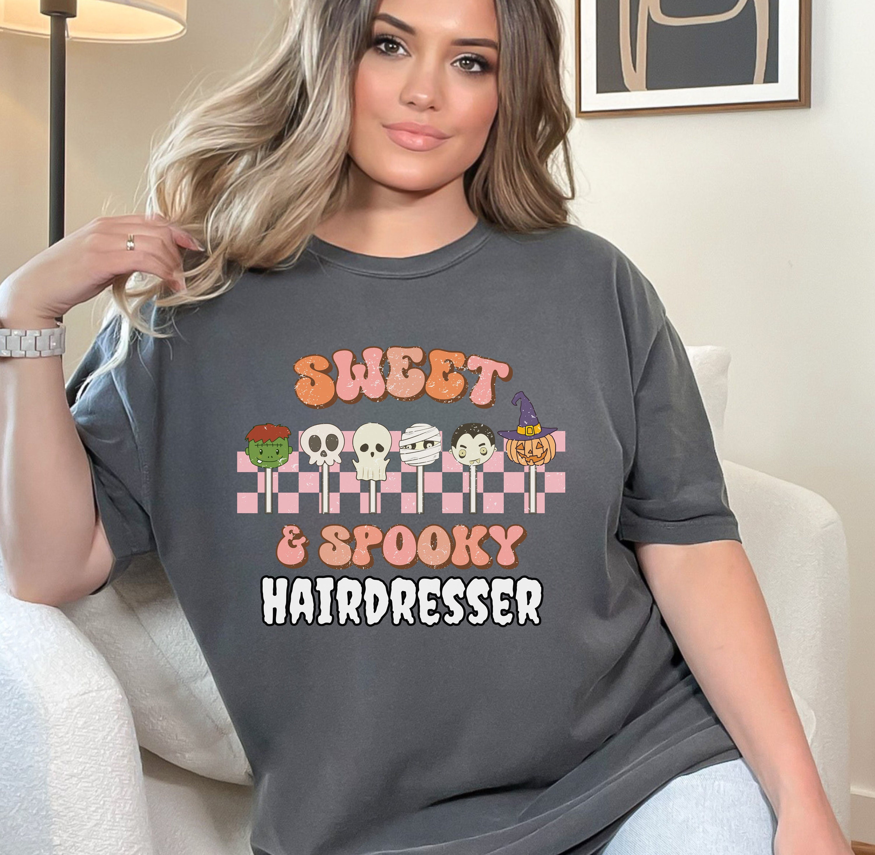 Sweetspooky Hairdresser Unisex Comfort Colors Heavyweight T-shirt ...