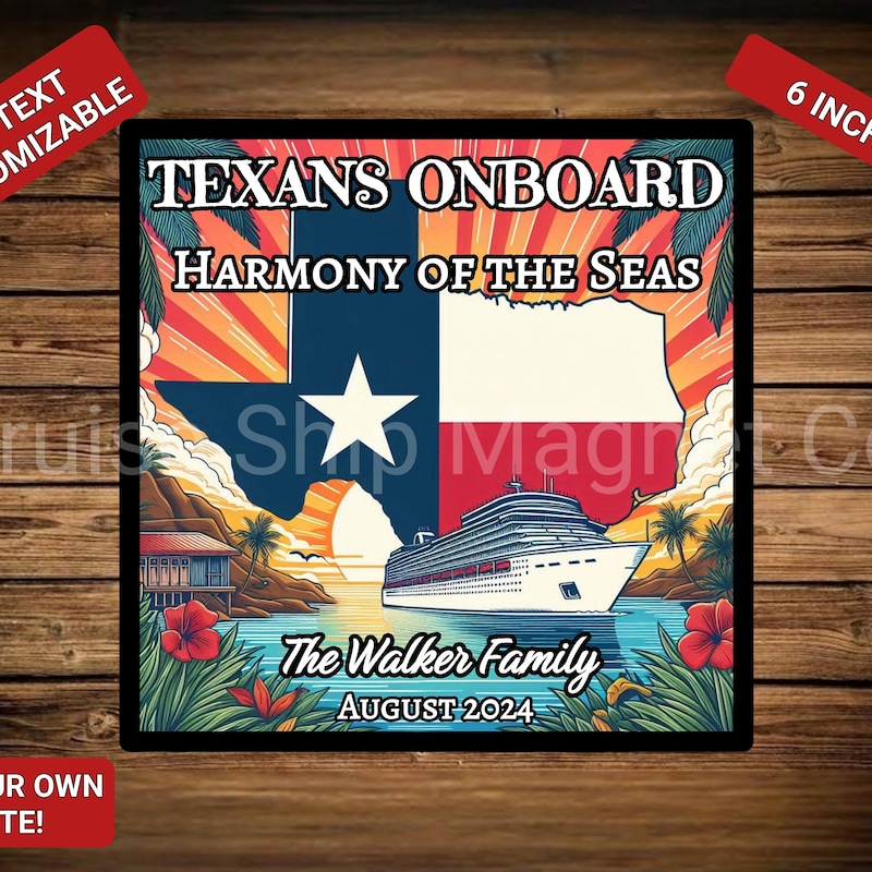 Texas Themed Magnets - Etsy