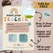 Meet the Teacher, Teacher Template, Back to School Flyer, Teacher ...