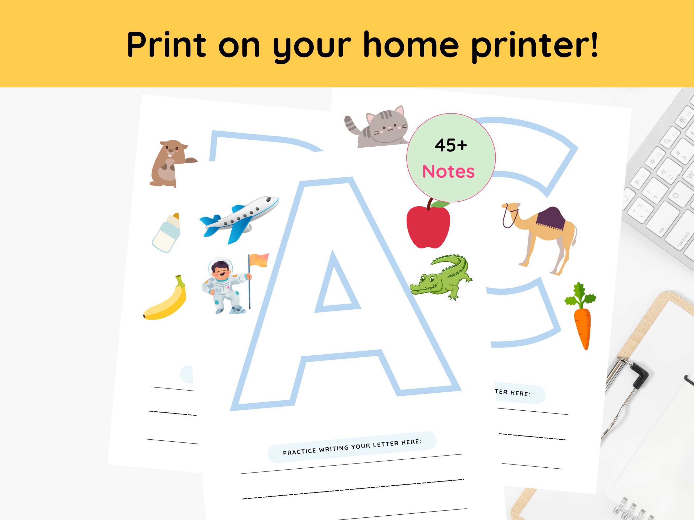 Preschool Morning Menu Printable, Preschool Worksheets, Homeschool ...