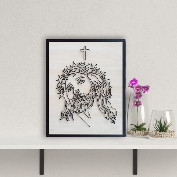 Christian Jesus Wire Wall Art - Etsy