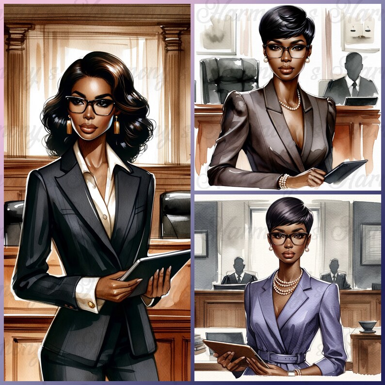 Digital Download Bundle breaking Barriers: Black Women Lawyers Black ...