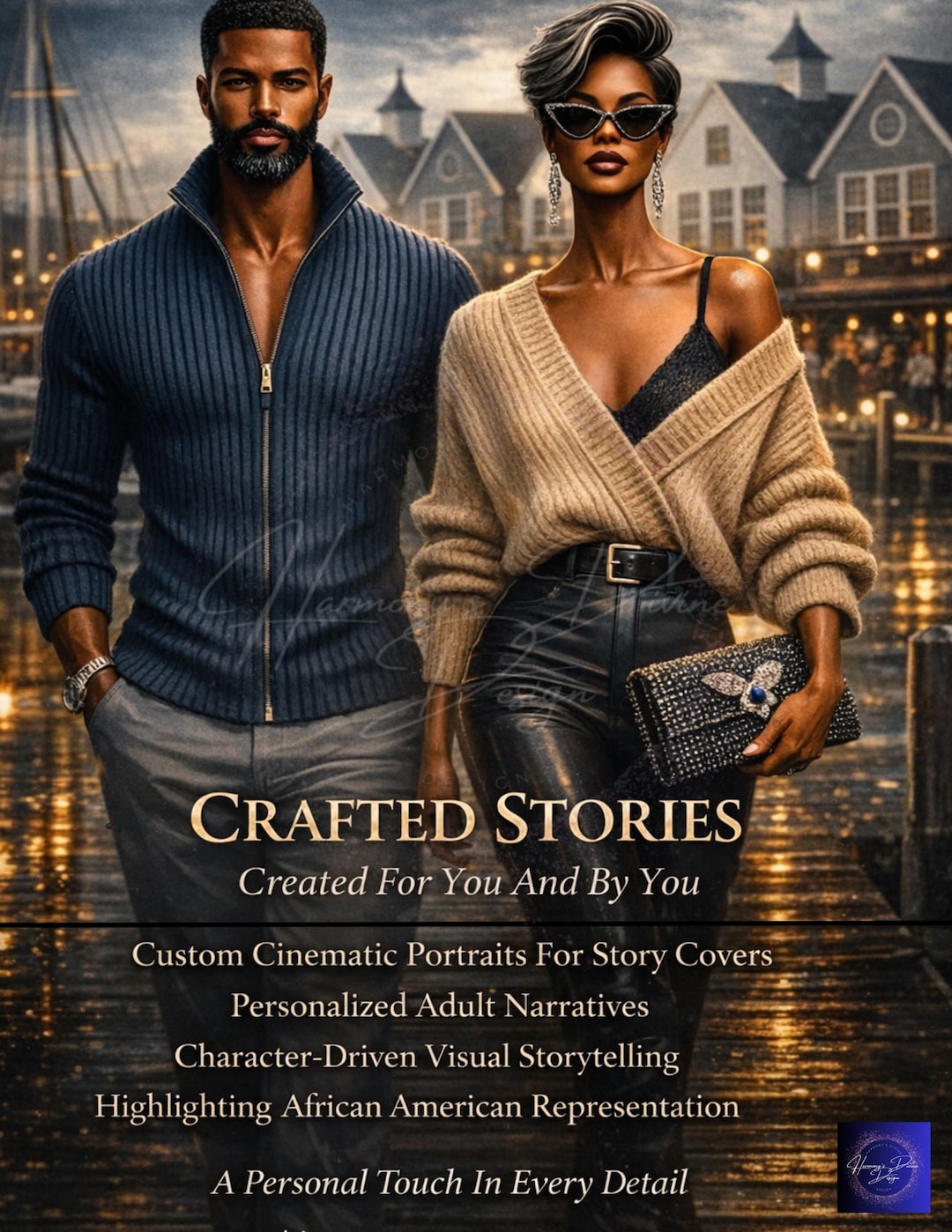 Personalized Adult Story Narratives | Custom Cinematic Portraits - Etsy