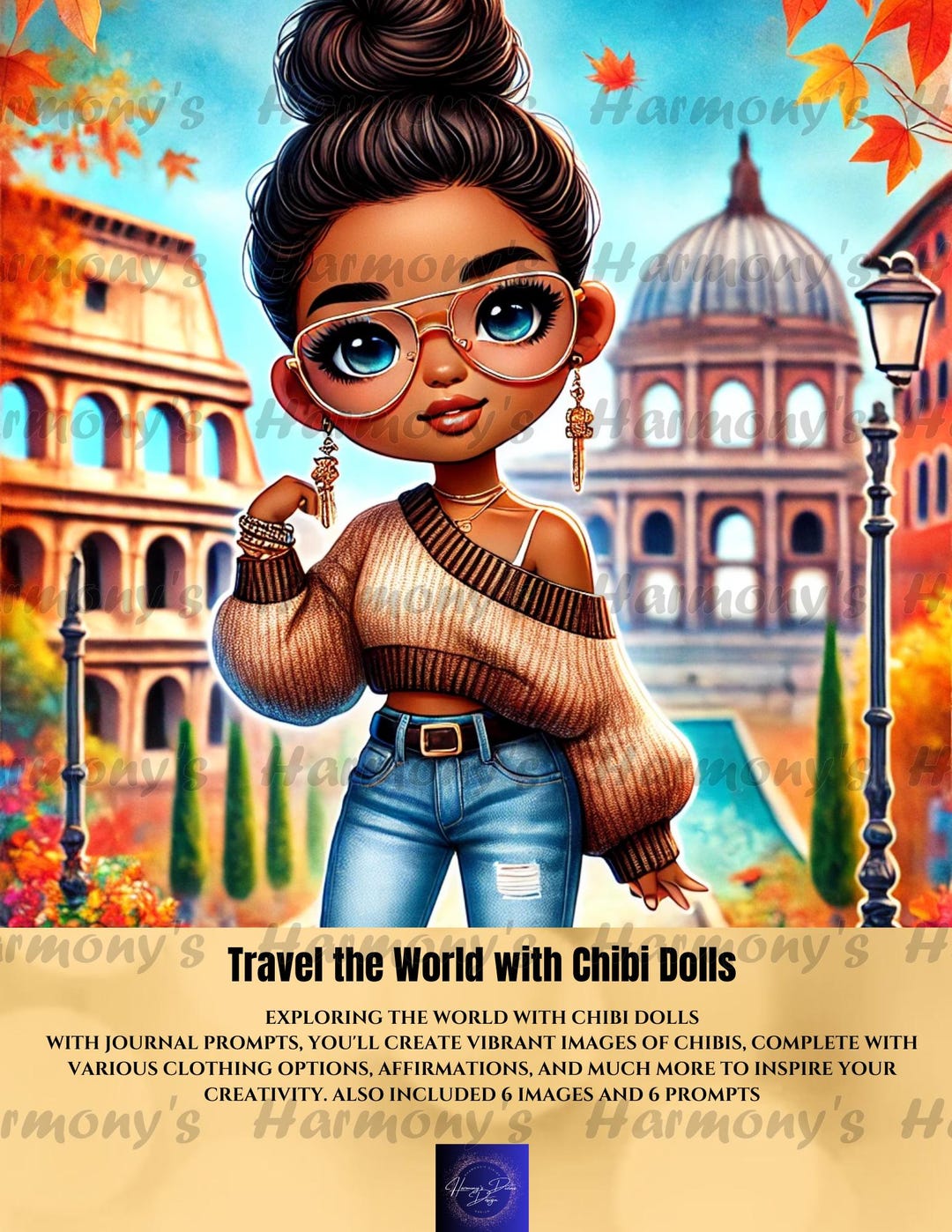 Travel the World With Chibi Dolls GPT | Included 6 Images and 6 Prompts ...
