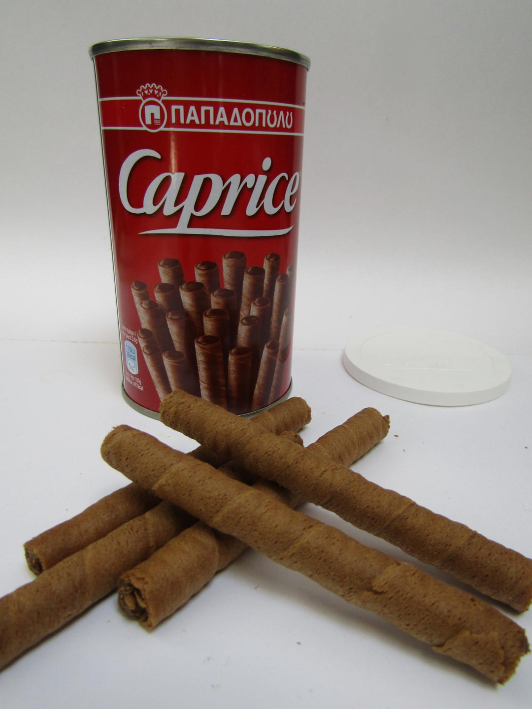 Greek Wafer Rolls "caprice" Papadopoulou Filled With Hazelnut and Cocoa ...