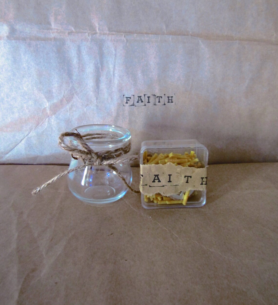 Set of Candle Wicks, Glass Oil Cup and Reusable High Quality Natural ...