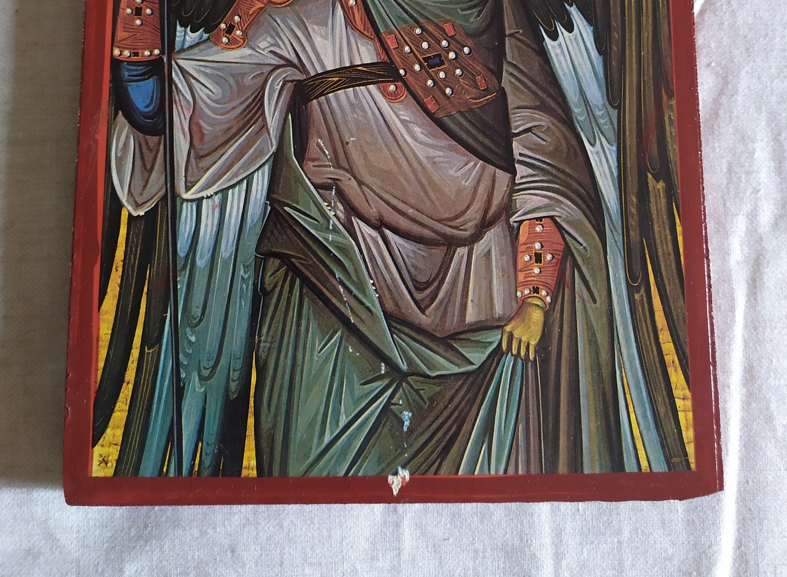 Archangel Michael Icon Greek Orthdox Christian Religious Home Decor ...