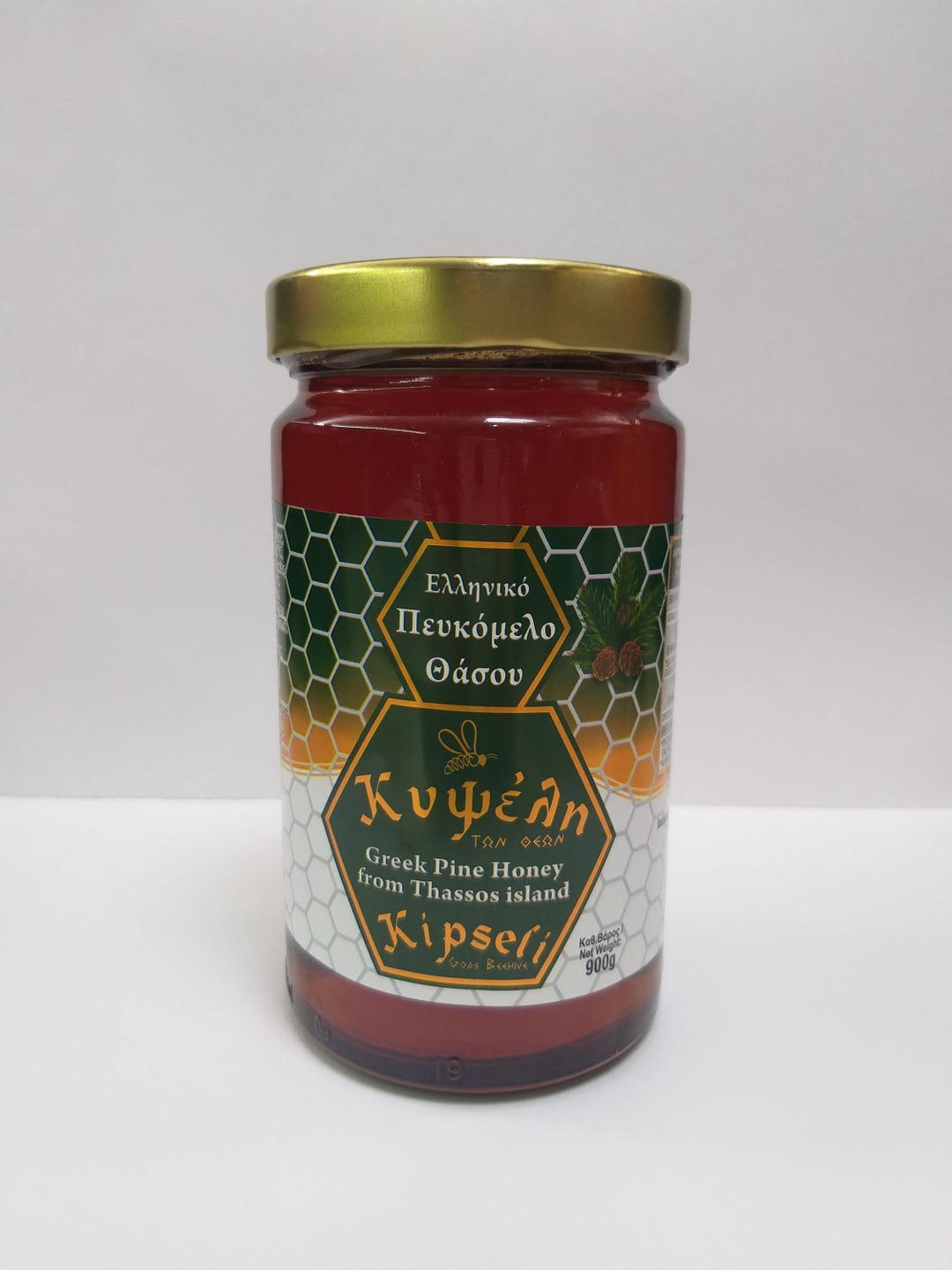 Greek Pine Honey From Thassos Island "kypseli" 900g, High Nutritional ...