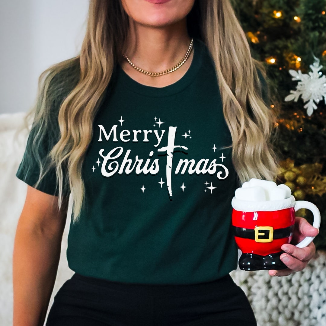 Christian Christmas TSHIRT Nativity Shirt Christmas JESUS - Etsy