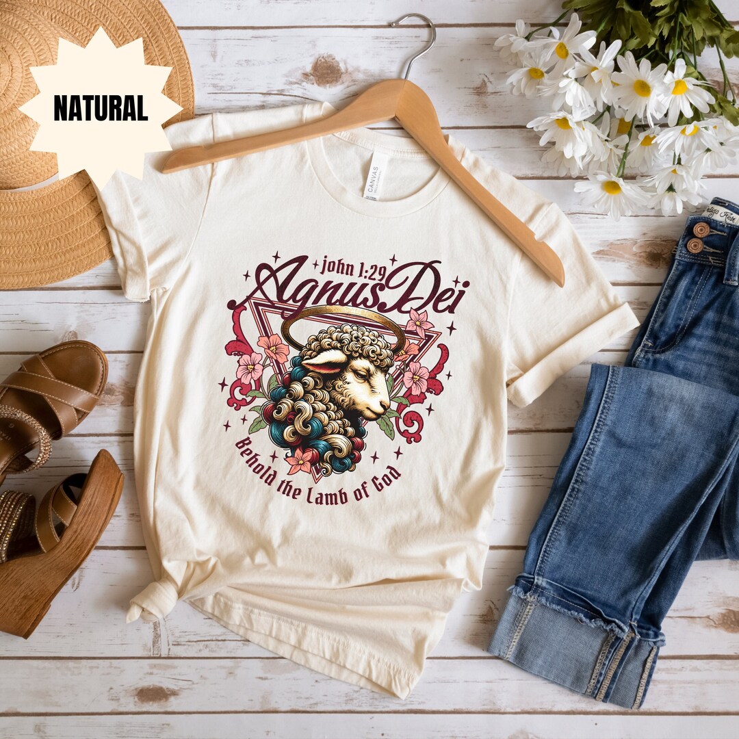 Trendy Christian Tshirt Religious Graphic Shirt Catholic Gift Jesus ...