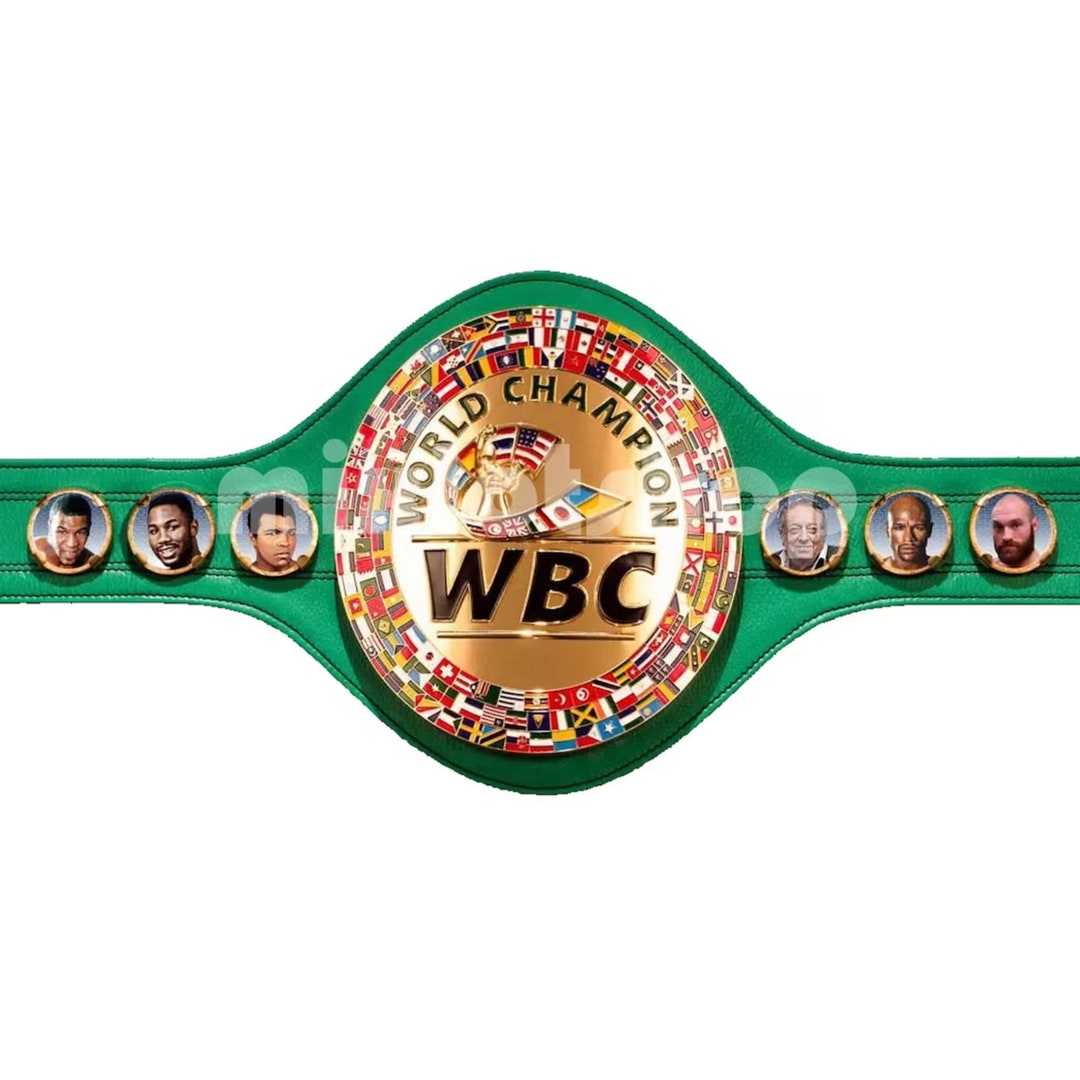 WBC World Boxing Champion Wrestling Belt Wrestle Title With Chrome Leather Strap - Etsy
