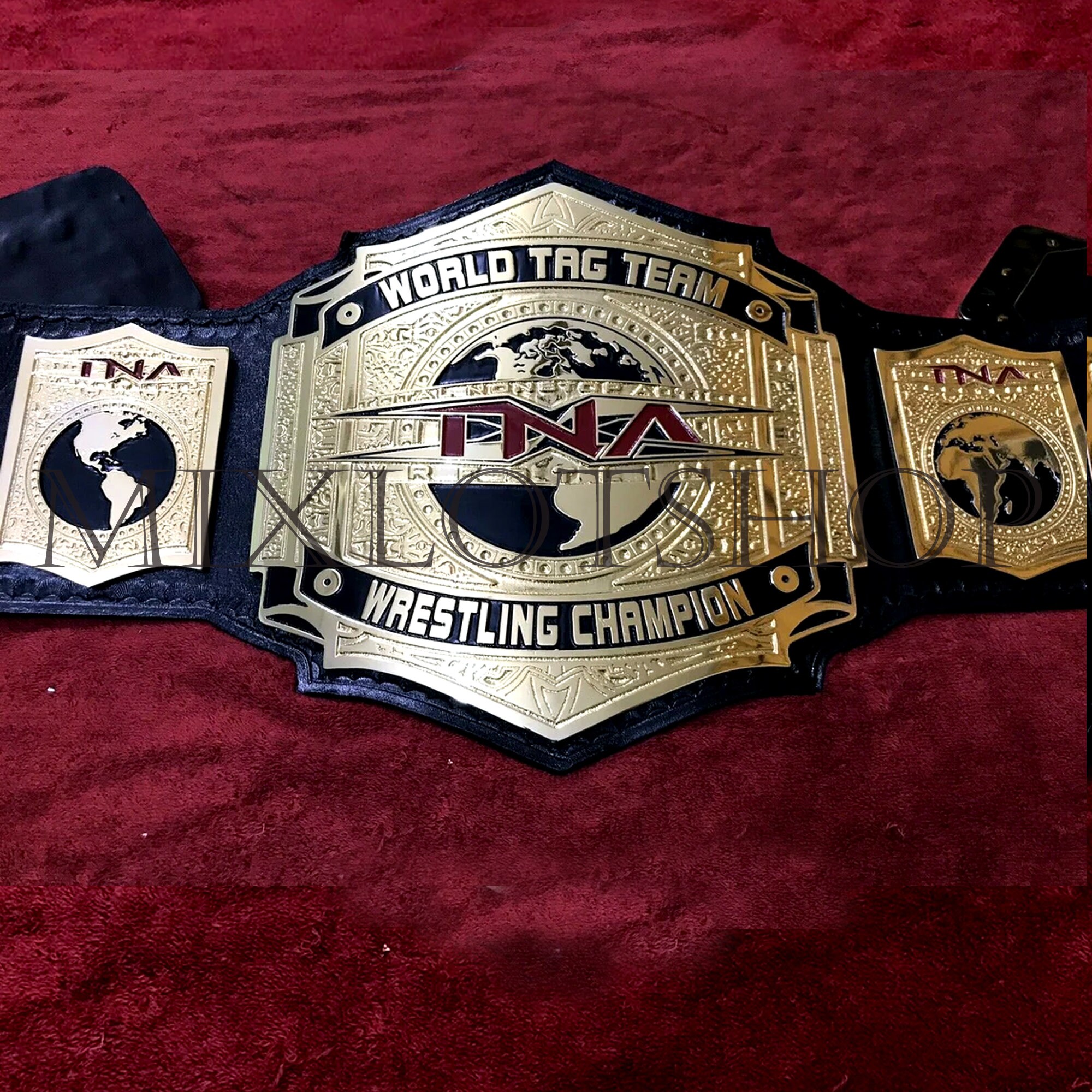 TNA World Tag Team Championship Wrestling Belt - Etsy