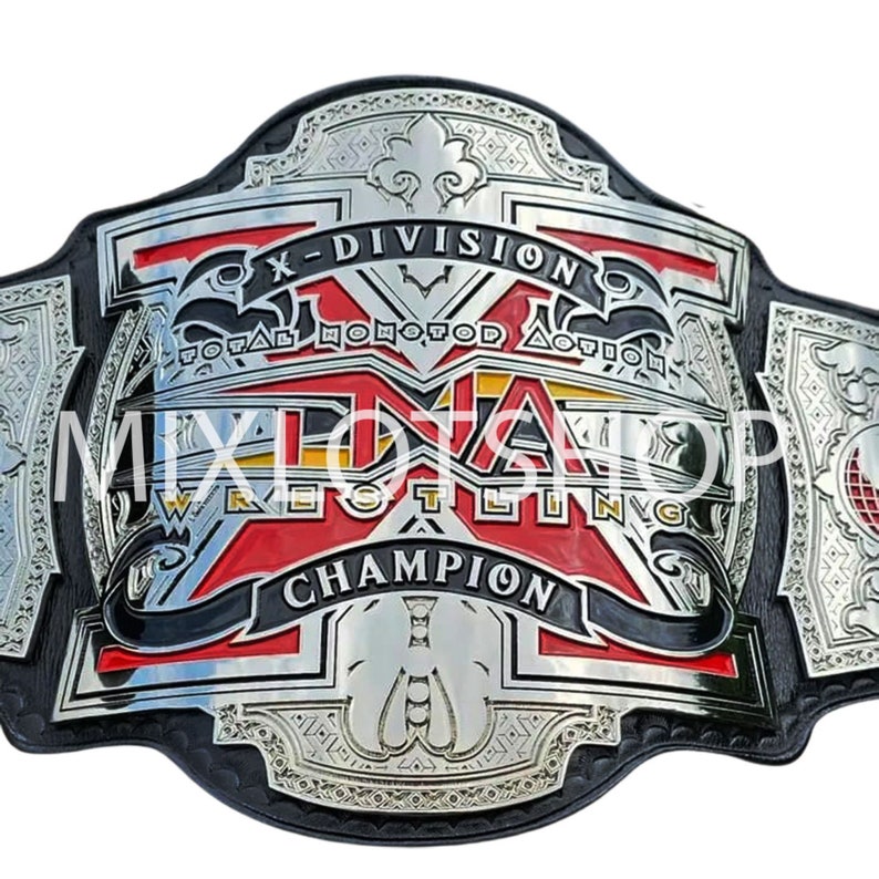 New TNA X Division World Championship Wrestling Title Belt - Etsy